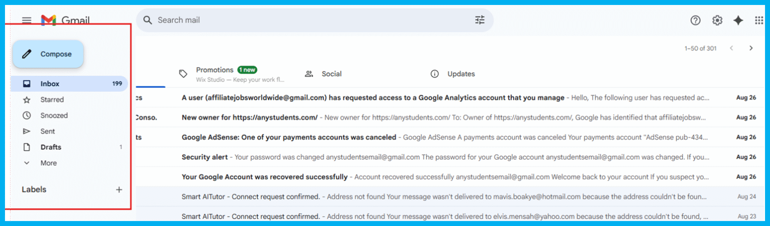 How Students Can Send Their First Email After Creating a New Gmail ...